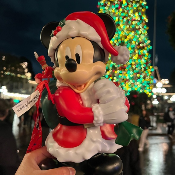 Disney | Accessories | Disney Holiday Mickey Mouse Sipper Red And White ...